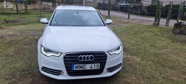 Balts Audi A6 2011 Kauņa, ar dzinēja tilpumu 3.00 L un nobraukumu 164 tūkst. km par 8499 €, foto 1 vietnē AUTOMOTO.COM.LV