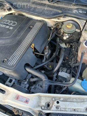 White Audi A6 1995 in Valka, with an engine capacity of 2.50 L and mileage of 430 thousand km for 1250 €, photo 6 on AUTOMOTO.COM.LV