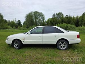 White Audi A6 1995 in Valka, with an engine capacity of 2.50 L and mileage of 430 thousand km for 1250 €, photo 10 on AUTOMOTO.COM.LV