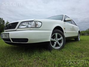 White Audi A6 1995 in Valka, with an engine capacity of 2.50 L and mileage of 430 thousand km for 1250 €, photo 11 on AUTOMOTO.COM.LV