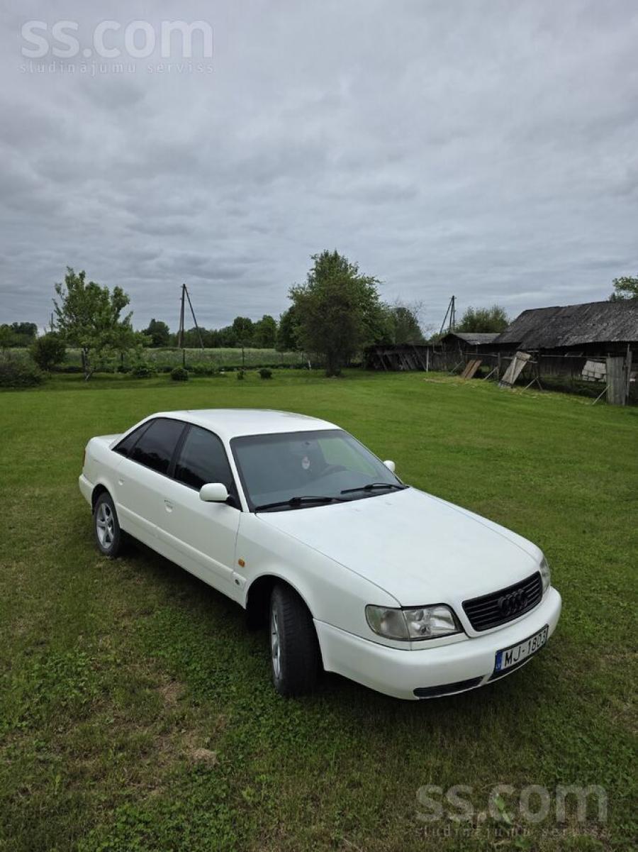 White Audi A6 1995 in Valka, with an engine capacity of 2.50 L and mileage of 430 thousand km for 1250 €, photo 14 on AUTOMOTO.COM.LV