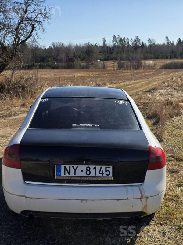 White Audi A6 1997 in Valka, with an engine capacity of 2.40 L and mileage of 300 thousand km for 900 €, photo 3 on AUTOMOTO.COM.LV