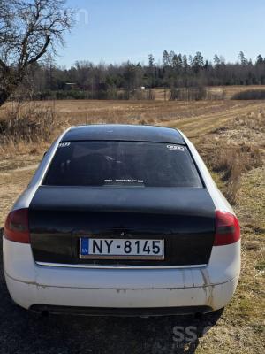 White Audi A6 1997 in Valka, with an engine capacity of 2.40 L and mileage of 300 thousand km for 900 €, photo 4 on AUTOMOTO.COM.LV