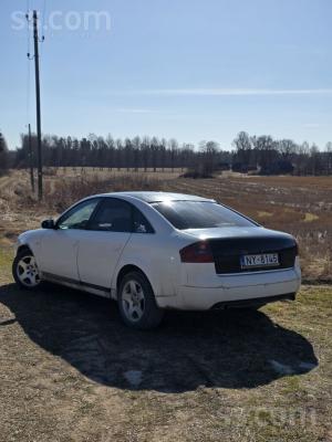 White Audi A6 1997 in Valka, with an engine capacity of 2.40 L and mileage of 300 thousand km for 900 €, photo 5 on AUTOMOTO.COM.LV