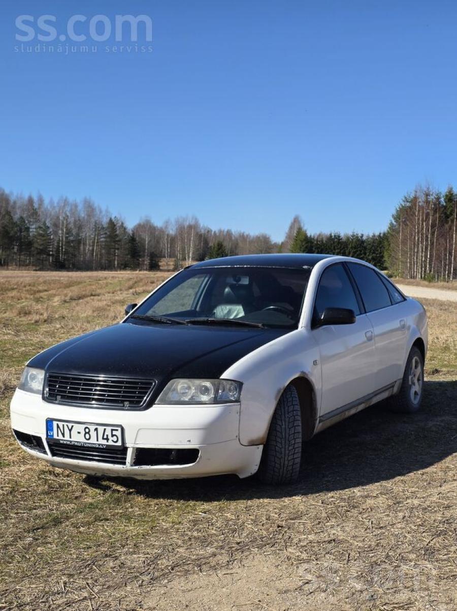 White Audi A6 1997 in Valka, with an engine capacity of 2.40 L and mileage of 300 thousand km for 900 €, photo 6 on AUTOMOTO.COM.LV