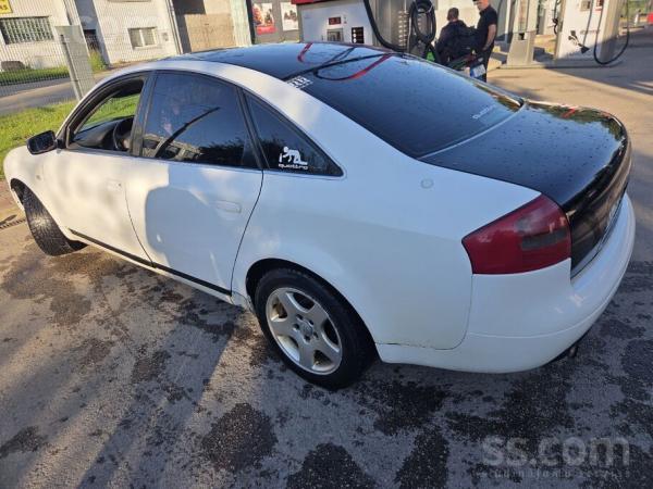 Balts Audi A6 1997 Ogre, ar dzinēja tilpumu 2.40 L un nobraukumu 400 tūkst. km par 1050 €, foto 2 vietnē AUTOMOTO.COM.LV