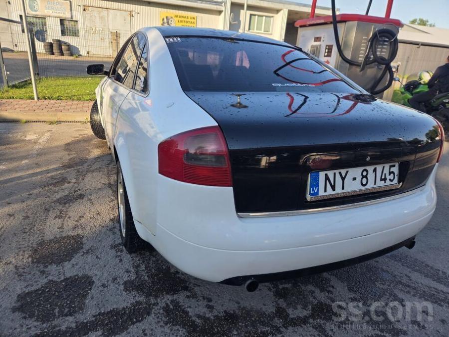 Balts Audi A6 1997 Ogre, ar dzinēja tilpumu 2.40 L un nobraukumu 400 tūkst. km par 1050 €, foto 4 vietnē AUTOMOTO.COM.LV