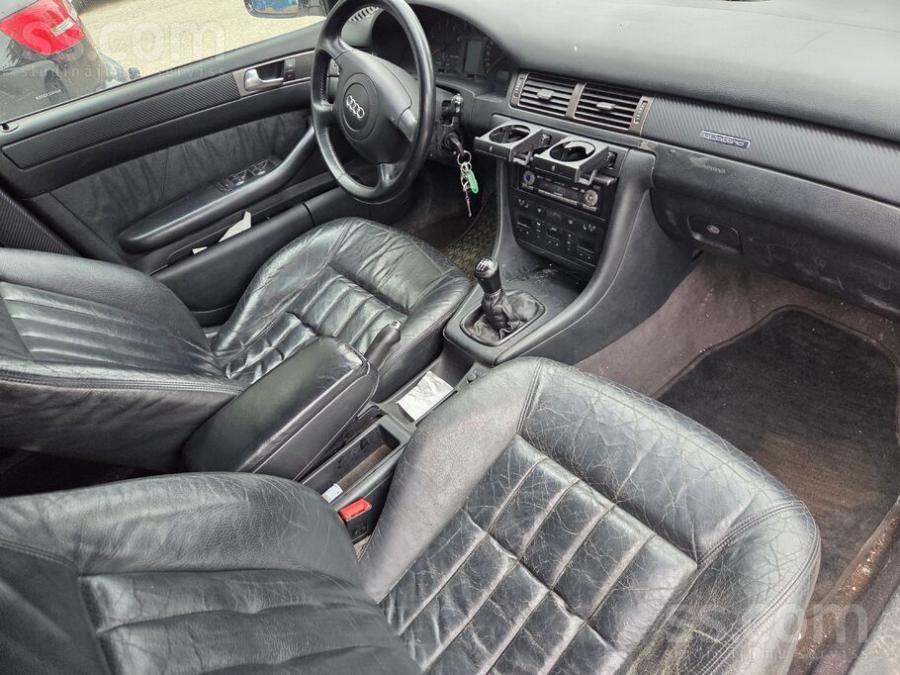 Balts Audi A6 1997 Ogre, ar dzinēja tilpumu 2.40 L un nobraukumu 400 tūkst. km par 1050 €, foto 9 vietnē AUTOMOTO.COM.LV