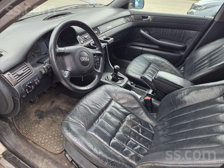 Balts Audi A6 1997 Ogre, ar dzinēja tilpumu 2.40 L un nobraukumu 400 tūkst. km par 1050 €, foto 11 vietnē AUTOMOTO.COM.LV