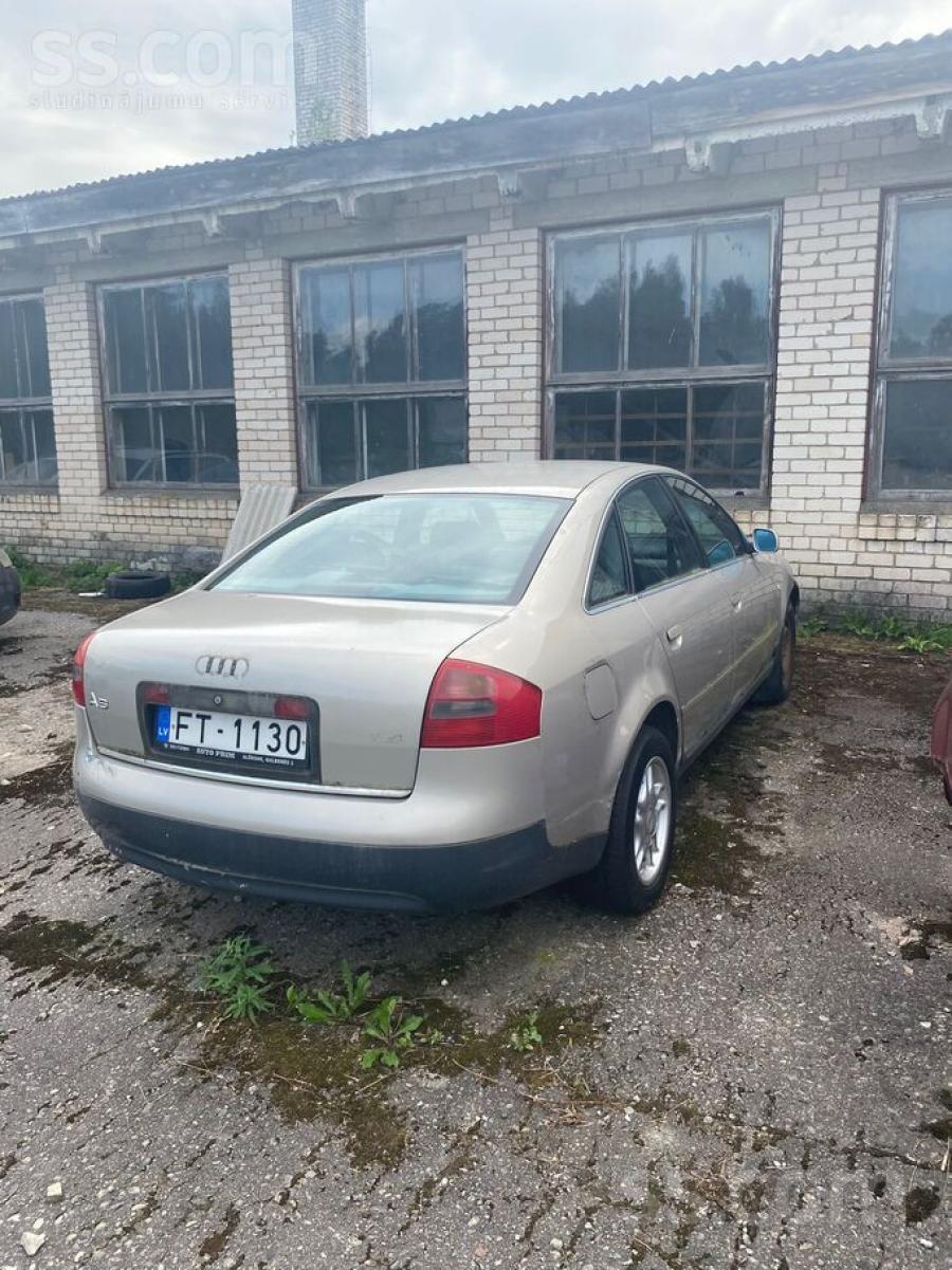 Balts Audi A6 2002 Alūksne, ar dzinēja tilpumu 2.40 L un nobraukumu 280 tūkst. km par 350 €, foto 1 vietnē AUTOMOTO.COM.LV