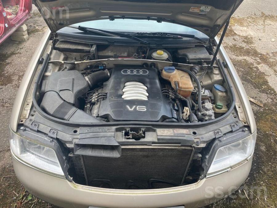 Balts Audi A6 2002 Alūksne, ar dzinēja tilpumu 2.40 L un nobraukumu 280 tūkst. km par 350 €, foto 3 vietnē AUTOMOTO.COM.LV