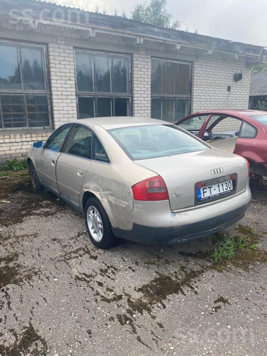 Balts Audi A6 2002 Alūksne, ar dzinēja tilpumu 2.40 L un nobraukumu 280 tūkst. km par 350 €, foto 6 vietnē AUTOMOTO.COM.LV