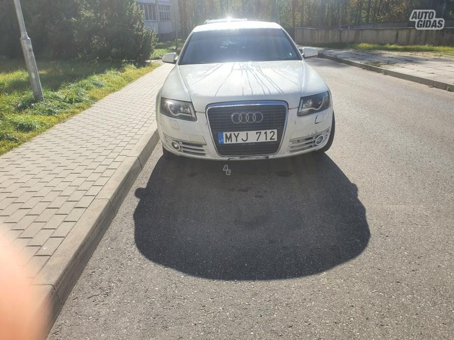 White Audi A6 2003 in Visaginas, with an engine capacity of 2.00 L and mileage of 345 thousand km for 1999 €, photo 1 on AUTOMOTO.COM.LV