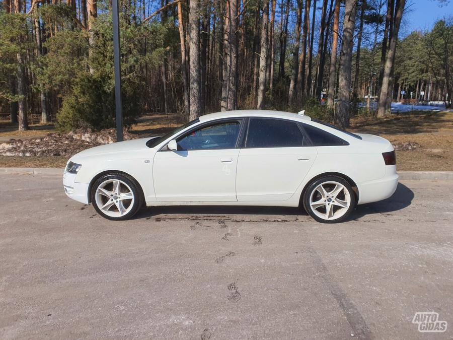 Balts Audi A6 2006 Visaginas, ar dzinēja tilpumu 2.00 L un nobraukumu 345 tūkst. km par 2200 €, foto 1 vietnē AUTOMOTO.COM.LV