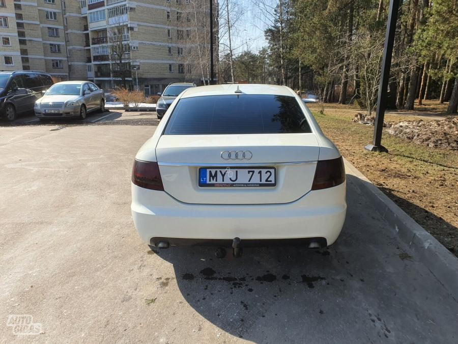 Balts Audi A6 2006 Visaginas, ar dzinēja tilpumu 2.00 L un nobraukumu 345 tūkst. km par 2200 €, foto 6 vietnē AUTOMOTO.COM.LV