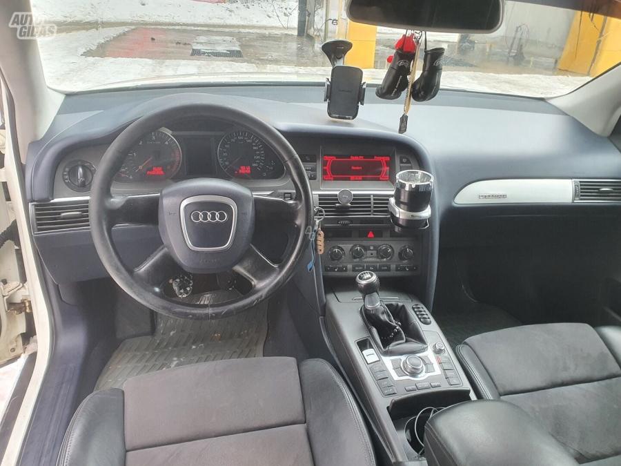 Balts Audi A6 2006 Visaginas, ar dzinēja tilpumu 2.00 L un nobraukumu 345 tūkst. km par 2200 €, foto 11 vietnē AUTOMOTO.COM.LV