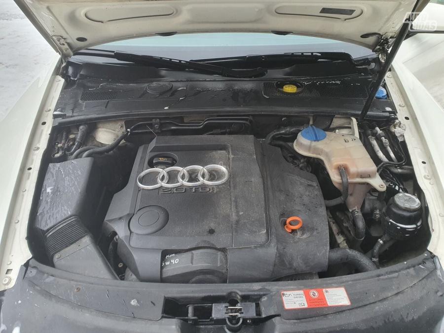 Balts Audi A6 2006 Visaginas, ar dzinēja tilpumu 2.00 L un nobraukumu 345 tūkst. km par 2200 €, foto 16 vietnē AUTOMOTO.COM.LV
