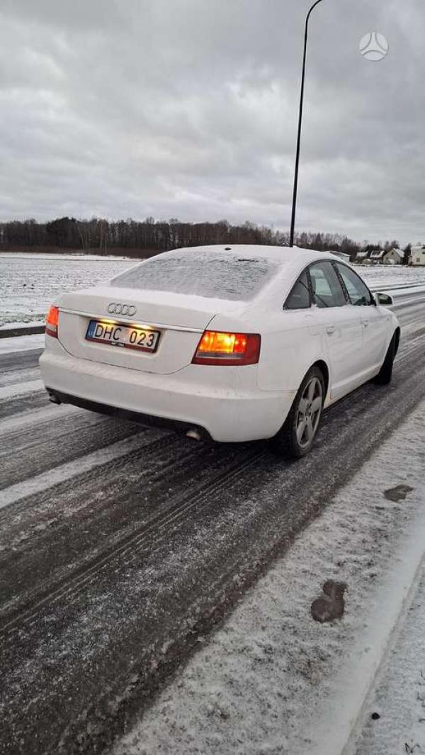 Balts Audi A6 2008 Viļņa, ar dzinēja tilpumu 2.97 L un nobraukumu 300 tūkst. km par 2600 €, foto 3 vietnē AUTOMOTO.COM.LV