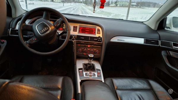 Balts Audi A6 2008 Viļņa, ar dzinēja tilpumu 2.97 L un nobraukumu 300 tūkst. km par 2600 €, foto 5 vietnē AUTOMOTO.COM.LV