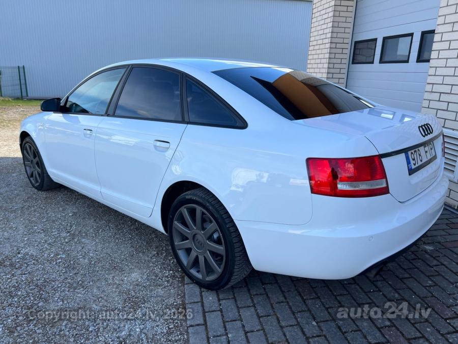 White Audi A6 2008 in Paide, with an engine capacity of 2.00 L and mileage of 259 thousand km for 3999 €, photo 4 on AUTOMOTO.COM.LV