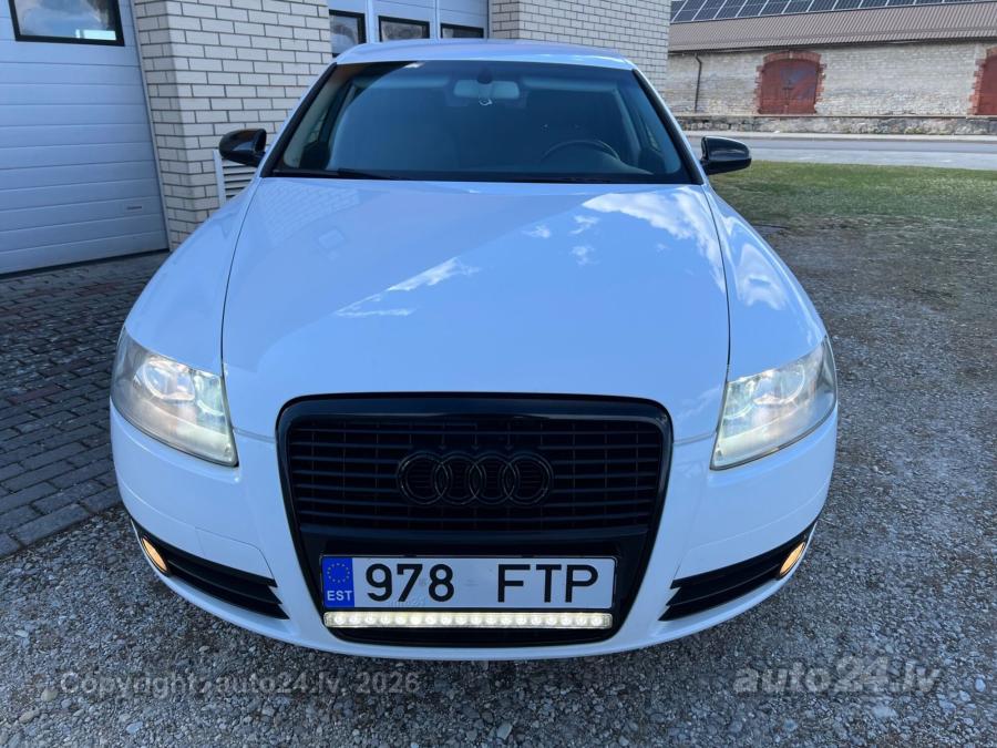 White Audi A6 2008 in Paide, with an engine capacity of 2.00 L and mileage of 259 thousand km for 3999 €, photo 6 on AUTOMOTO.COM.LV