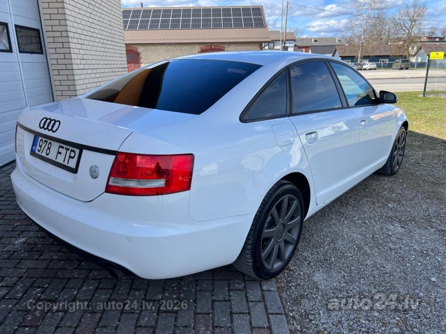 White Audi A6 2008 in Paide, with an engine capacity of 2.00 L and mileage of 259 thousand km for 3999 €, photo 7 on AUTOMOTO.COM.LV