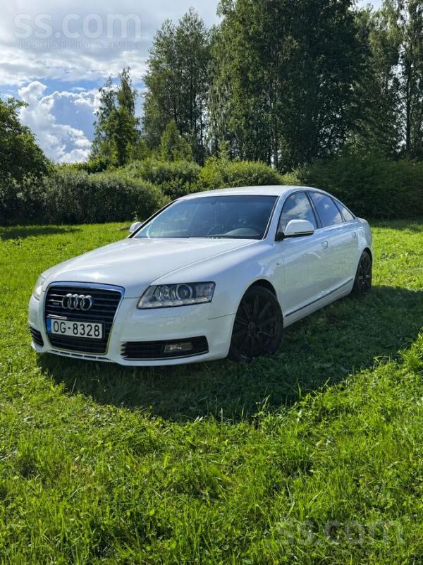 Balts Audi A6 2009 Ludza, ar dzinēja tilpumu 3.00 L un nobraukumu 0 tūkst. km par 6400 €, foto 1 vietnē AUTOMOTO.COM.LV
