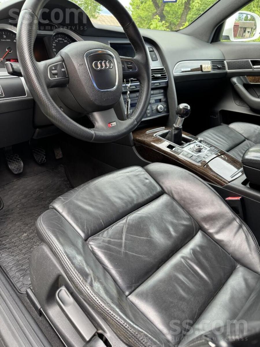Balts Audi A6 2009 Ludza, ar dzinēja tilpumu 3.00 L un nobraukumu 0 tūkst. km par 6400 €, foto 5 vietnē AUTOMOTO.COM.LV