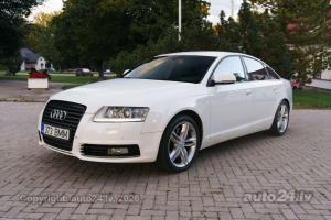 Balts Audi A6 2009 Tartu, ar dzinēja tilpumu 3.00 L un nobraukumu 346 tūkst. km par 5500 €, foto  vietnē AUTOMOTO.COM.LV