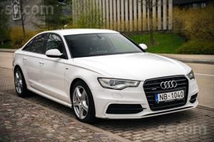 White Audi A6 2011 in Riga, with an engine capacity of 3.00 L and mileage of 0 thousand km for 9990 €, photo 3 on AUTOMOTO.COM.LV