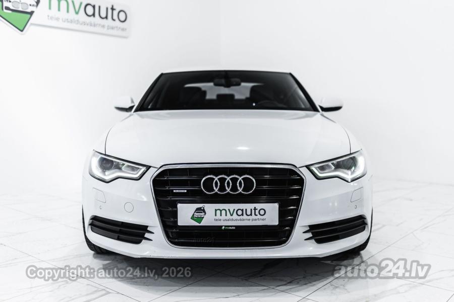 White Audi A6 2011 in Tallinn, with an engine capacity of 3.00 L and mileage of 250 thousand km for 9990 €, photo 5 on AUTOMOTO.COM.LV