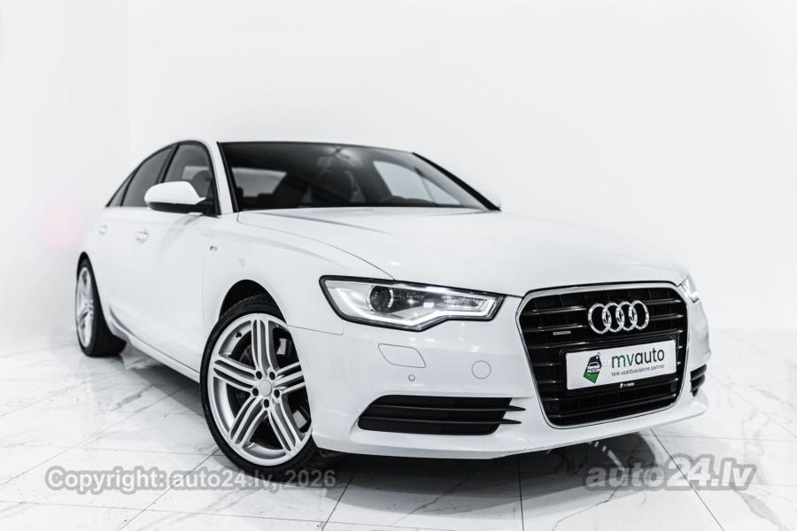 White Audi A6 2011 in Tallinn, with an engine capacity of 3.00 L and mileage of 250 thousand km for 9990 €, photo 6 on AUTOMOTO.COM.LV
