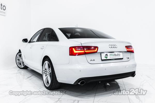 White Audi A6 2011 in Tallinn, with an engine capacity of 3.00 L and mileage of 250 thousand km for 9990 €, photo 6 on AUTOMOTO.COM.LV