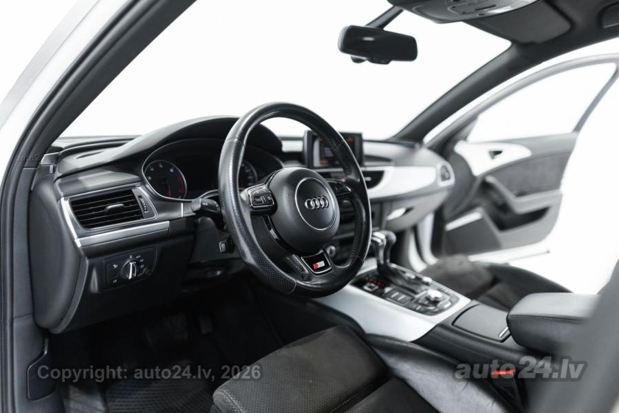 White Audi A6 2011 in Tallinn, with an engine capacity of 3.00 L and mileage of 250 thousand km for 9990 €, photo 13 on AUTOMOTO.COM.LV