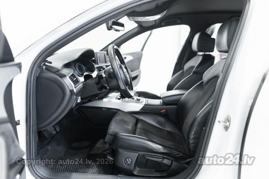 White Audi A6 2011 in Tallinn, with an engine capacity of 3.00 L and mileage of 250 thousand km for 9990 €, photo 14 on AUTOMOTO.COM.LV