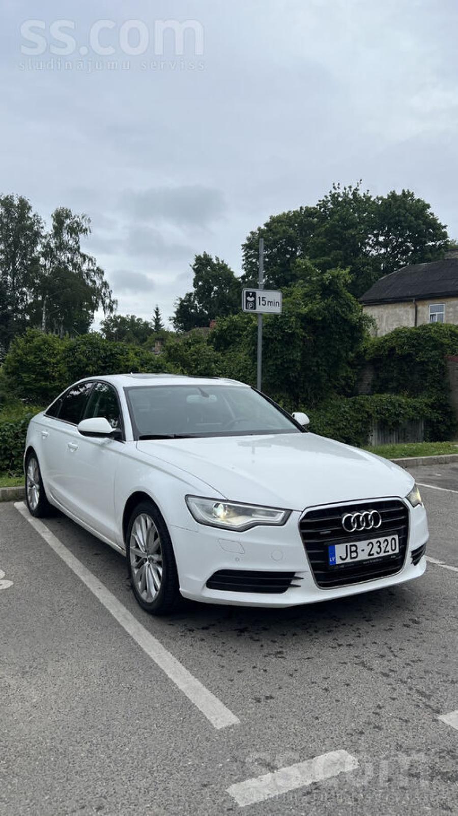 Balts Audi A6 2011 Rīga, ar dzinēja tilpumu 3.00 L un nobraukumu 296 tūkst. km par 7350 €, foto 3 vietnē AUTOMOTO.COM.LV