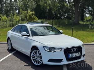 Balts Audi A6 2011 Rīga, ar dzinēja tilpumu 3.00 L un nobraukumu 297 tūkst. km par 7950 €, foto  vietnē AUTOMOTO.COM.LV