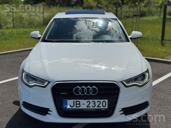 White Audi A6 2011 in Riga, with an engine capacity of 3.00 L and mileage of 297 thousand km for 7950 €, photo 2 on AUTOMOTO.COM.LV