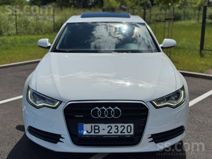 White Audi A6 2011 in Riga, with an engine capacity of 3.00 L and mileage of 297 thousand km for 7950 €, photo 3 on AUTOMOTO.COM.LV