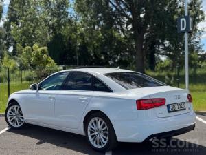 White Audi A6 2011 in Riga, with an engine capacity of 3.00 L and mileage of 297 thousand km for 7950 €, photo 7 on AUTOMOTO.COM.LV