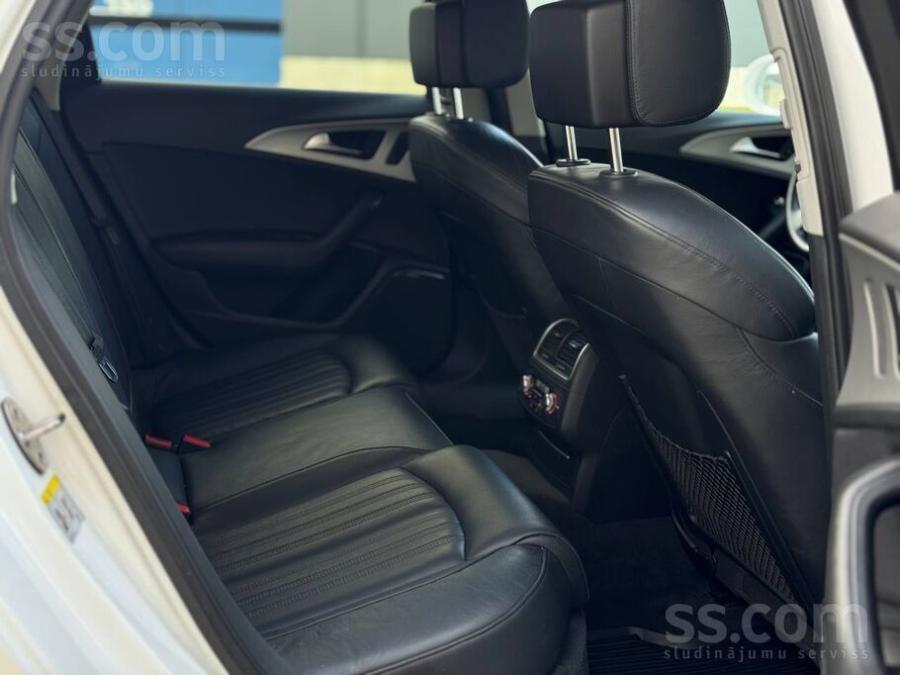 White Audi A6 2011 in Riga, with an engine capacity of 3.00 L and mileage of 297 thousand km for 7950 €, photo 23 on AUTOMOTO.COM.LV