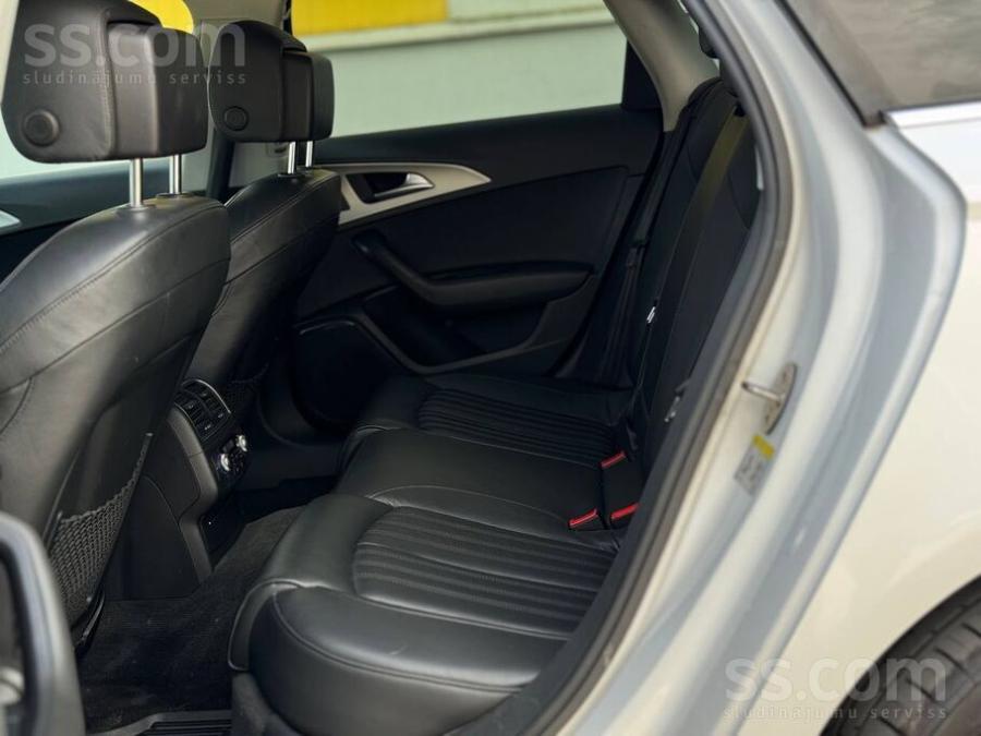 White Audi A6 2011 in Riga, with an engine capacity of 3.00 L and mileage of 297 thousand km for 7950 €, photo 25 on AUTOMOTO.COM.LV