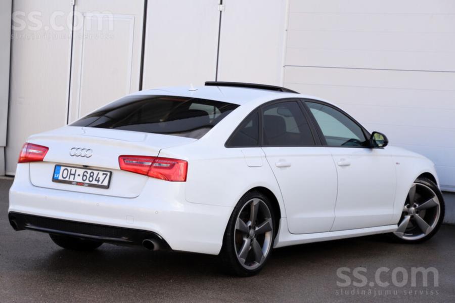 Balts Audi A6 2012 Tukums, ar dzinēja tilpumu 3.00 L un nobraukumu 272 tūkst. km par 13990 €, foto 4 vietnē AUTOMOTO.COM.LV