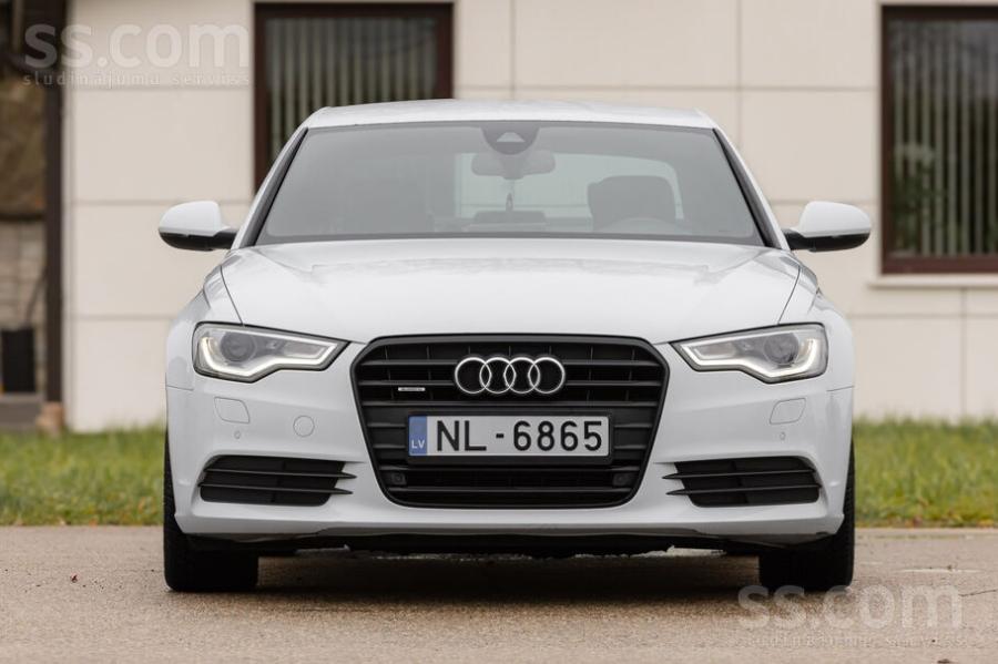 Balts Audi A6 2012 Jelgava, ar dzinēja tilpumu 3.00 L un nobraukumu 303 tūkst. km par 12500 €, foto 3 vietnē AUTOMOTO.COM.LV