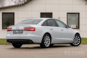 Balts Audi A6 2012 Jelgava, ar dzinēja tilpumu 3.00 L un nobraukumu 303 tūkst. km par 12500 €, foto 6 vietnē AUTOMOTO.COM.LV
