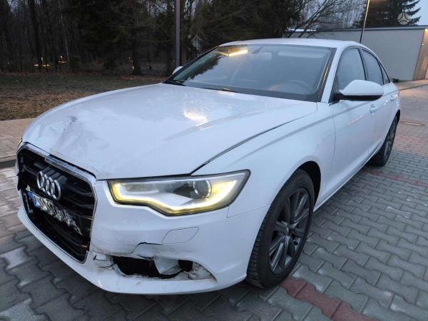 Balts Audi A6 2012 Šauļi, ar dzinēja tilpumu 2.97 L un nobraukumu 293 tūkst. km par 6500 €, foto 1 vietnē AUTOMOTO.COM.LV