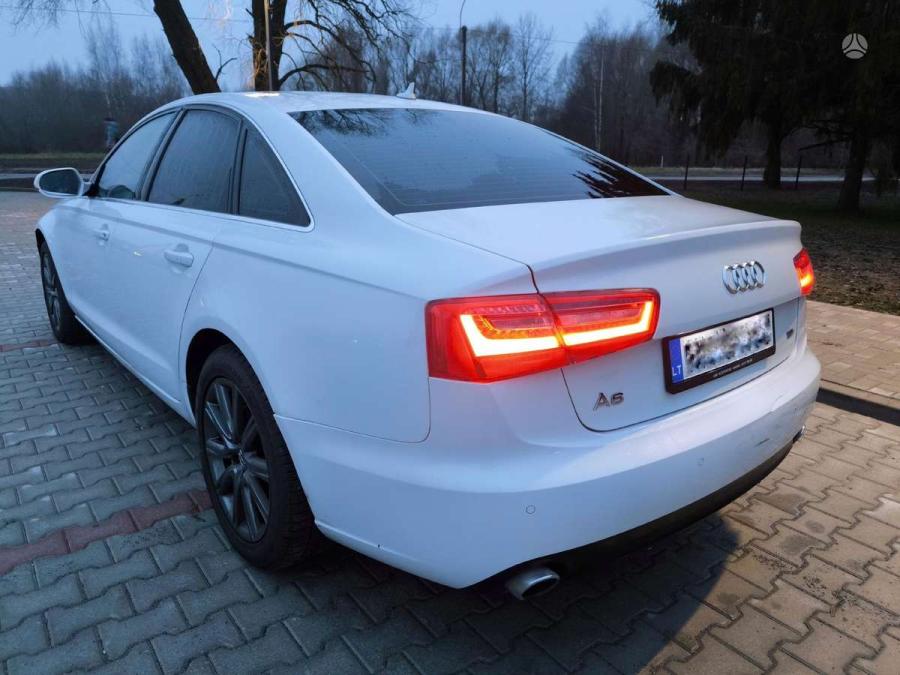 Balts Audi A6 2012 Šauļi, ar dzinēja tilpumu 2.97 L un nobraukumu 293 tūkst. km par 6500 €, foto 2 vietnē AUTOMOTO.COM.LV
