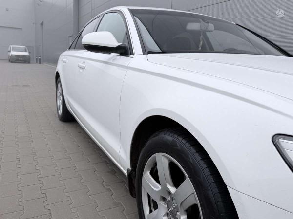 White Audi A6 2012 in Vilnius, with an engine capacity of 0.00 L and mileage of 356 thousand km for 6900 €, photo 6 on AUTOMOTO.COM.LV