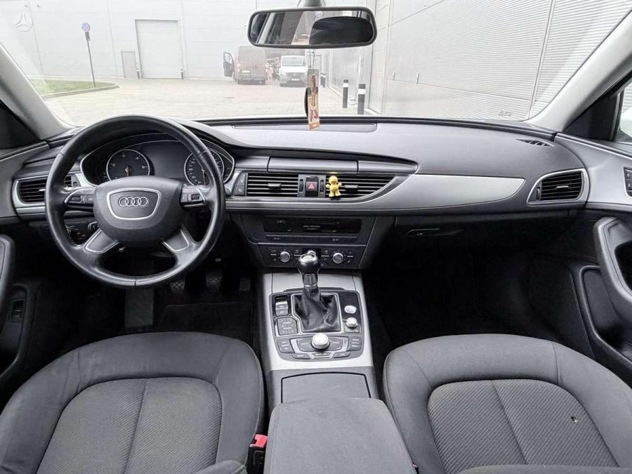 White Audi A6 2012 in Vilnius, with an engine capacity of 0.00 L and mileage of 356 thousand km for 6900 €, photo 11 on AUTOMOTO.COM.LV