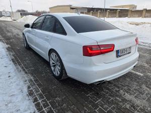White Audi A6 2012 in Silute, with an engine capacity of 2.00 L and mileage of 217 thousand km for 6850 €, photo 3 on AUTOMOTO.COM.LV